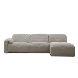 ECKSOFA TRENTO 4-Sitzer, beige