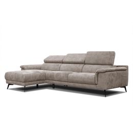 ECKSOFA FIERO 4-Sitzer, beige