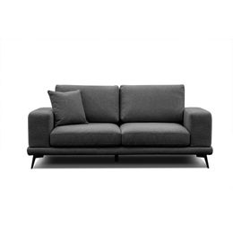 SOFA MEDIOLANE 2,5-Sitzer, schwarz