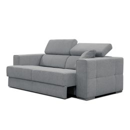 SOFA QUARTZ 3-Sitzer mit Ausziehsitz, grau