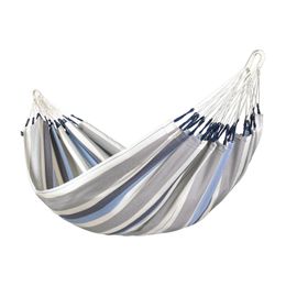 La Siesta H&auml;ngematte Classic Single Hammock Wei&szlig;/Hellgrau/Hellblau