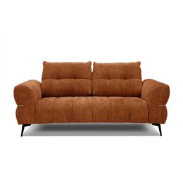 SOFA SALVINI 2,5-Sitzer, dunkelorange