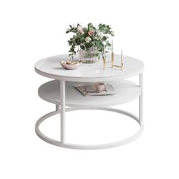 COUCHTISCH CIRI SLIM GLASS mit Regal