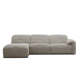 ECKSOFA TRENTO 4-Sitzer, beige