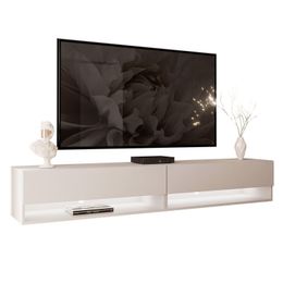 H&Auml;NGESCHRANK TV-M&ouml;bel CALANTE 180 cm mit LED-Beleuchtung