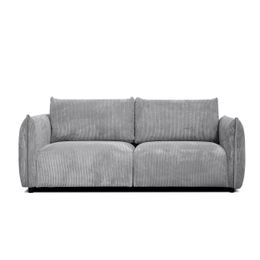 SOFA TAUER 3-Sitzer, hellgrau
