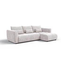 ECKSOFA SORENO 4-Sitzer, ecru