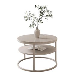 COUCHTISCH CIRI SLIM KASCHMIR HOCHGLANZ mit Regal
