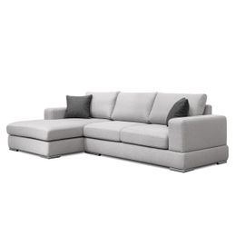 ECKSOFA OTTO 4-Sitzer, hellgrau