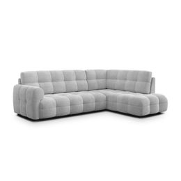 ECKSOFA MELLOW 5-Sitzer, hellgrau
