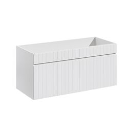 WASCHTISCHUNTERSCHRANK 100cm Zelie Wei&szlig;