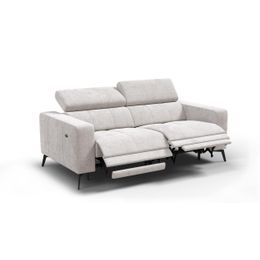 RELAXSOFA MORELLO 3-Sitzer, creme, 2 x Relax Zero Gravity