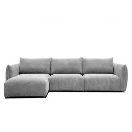 ECKSOFA TAUER 5-Sitzer, hellgrau