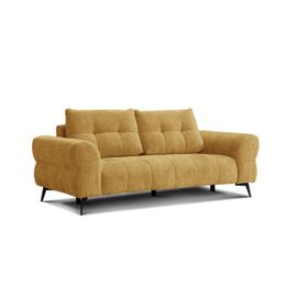 SOFA SALVINI 3-Sitzer, gelb