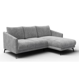 ECKSOFA VILT 3-Sitzer, hellgrau