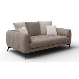 SOFA CALME 2,5-Sitzer, beige und &eacute;cru