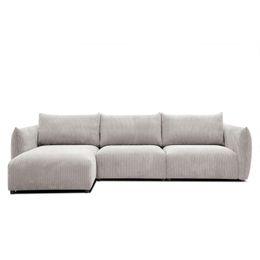 ECKSOFA TAUER 5-Sitzer, wei&szlig;