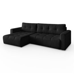 ECKSOFA ASTON mit Schlaffunktion und Bettkasten