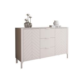 SIDEBOARD mit Schubladen LUMI, Kaschmir