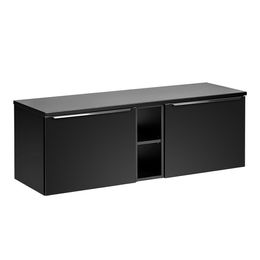 WASCHTISCHUNTERSCHRANK 140cm &Eacute;ros Schwarz