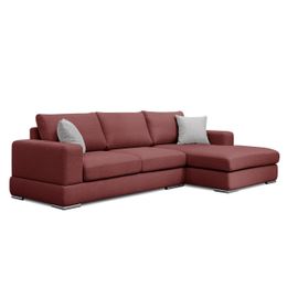 ECKSOFA OTTO 4-Sitzer, bordeaux