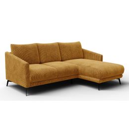 ECKSOFA VILT 3-Sitzer, safran
