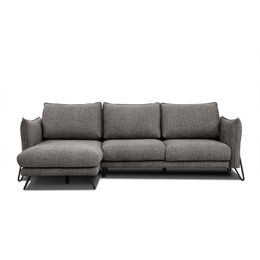 ECKSOFA HOSTEN 4-Sitzer, braun