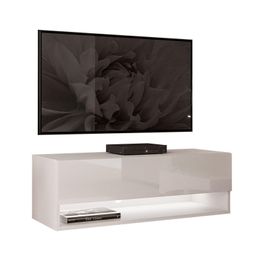 H&Auml;NGESCHRANK TV-M&ouml;bel CALANTE 90 cm mit LED-Beleuchtung