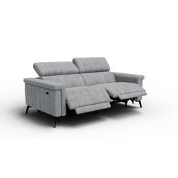 RELAXSOFA NORDEL 3-Sitzer, grau