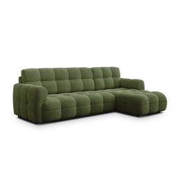 ECKSOFA MELLOW 4-Sitzer, olive