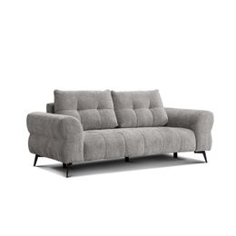 SOFA SALVINI 3-Sitzer, platingrau