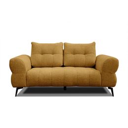 SOFA SALVINI 2-Sitzer, dunkelgelb