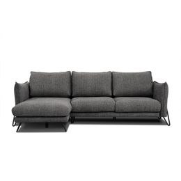 ECKSOFA HOSTEN 4-Sitzer, anthrazit
