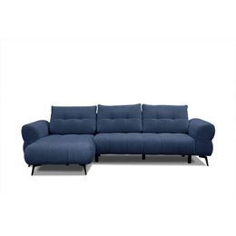 ECKSOFA SALVINI 4-Sitzer, dunkelblau