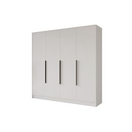 KLEIDERSCHRANK - PORTO - 200 - Wei&szlig;
