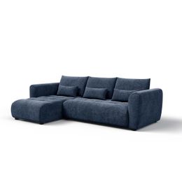 ECKSOFA SORENO 4-Sitzer, dunkelblau
