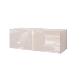 TV-SCHRANK COLGANTE 100 Kaschmir Hochglanz, mit LED Belechtung