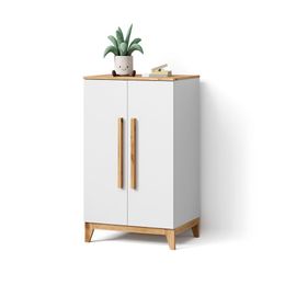 KINDERKLEIDERSCHRANK Mailo Wei&szlig;/Artisan 70 x 120 cm