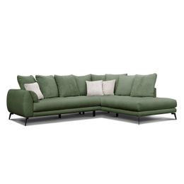 ECKSOFA CALME 5-Sitzer, olive