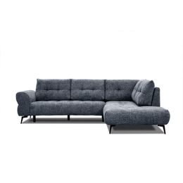 ECKSOFA SALVINI 5-Sitzer, dunkelblau