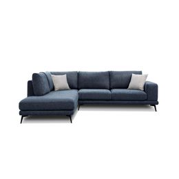 ECKSOFA MEDIOLANE 5-Sitzer, dunkelblau