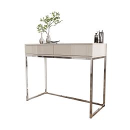 KONSOLE Glamour auf Chromgestell PUSH OPEN