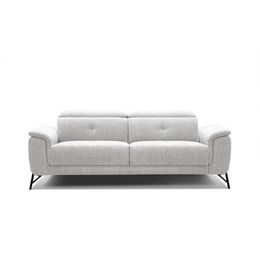 SOFA AVENA 3-Sitzer, hellgrau