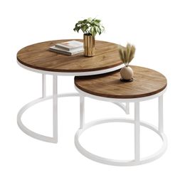 COUCHTISCH CIRI 2-in-1 Eichenholz Sterling otan