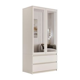 SCHRANK HANA SS-90 mit Spiegel Kaschmir