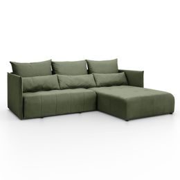 ECKSOFA APOLLO L mit Schlaffunktion und Bettkasten &ndash; rechte Seite
