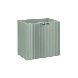 WASCHTISCHUNTERSCHRANK 60cm Jade Gr&uuml;n