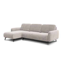 ECKSOFA FEBE 4-Sitzer links, beige