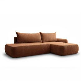 ECKSOFA GOYA mit Schlaffunktion und Bettkasten, Rechte, Perfect Harmony 52