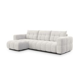 ECKSOFA CLOUDI 4-Sitzer links, creme